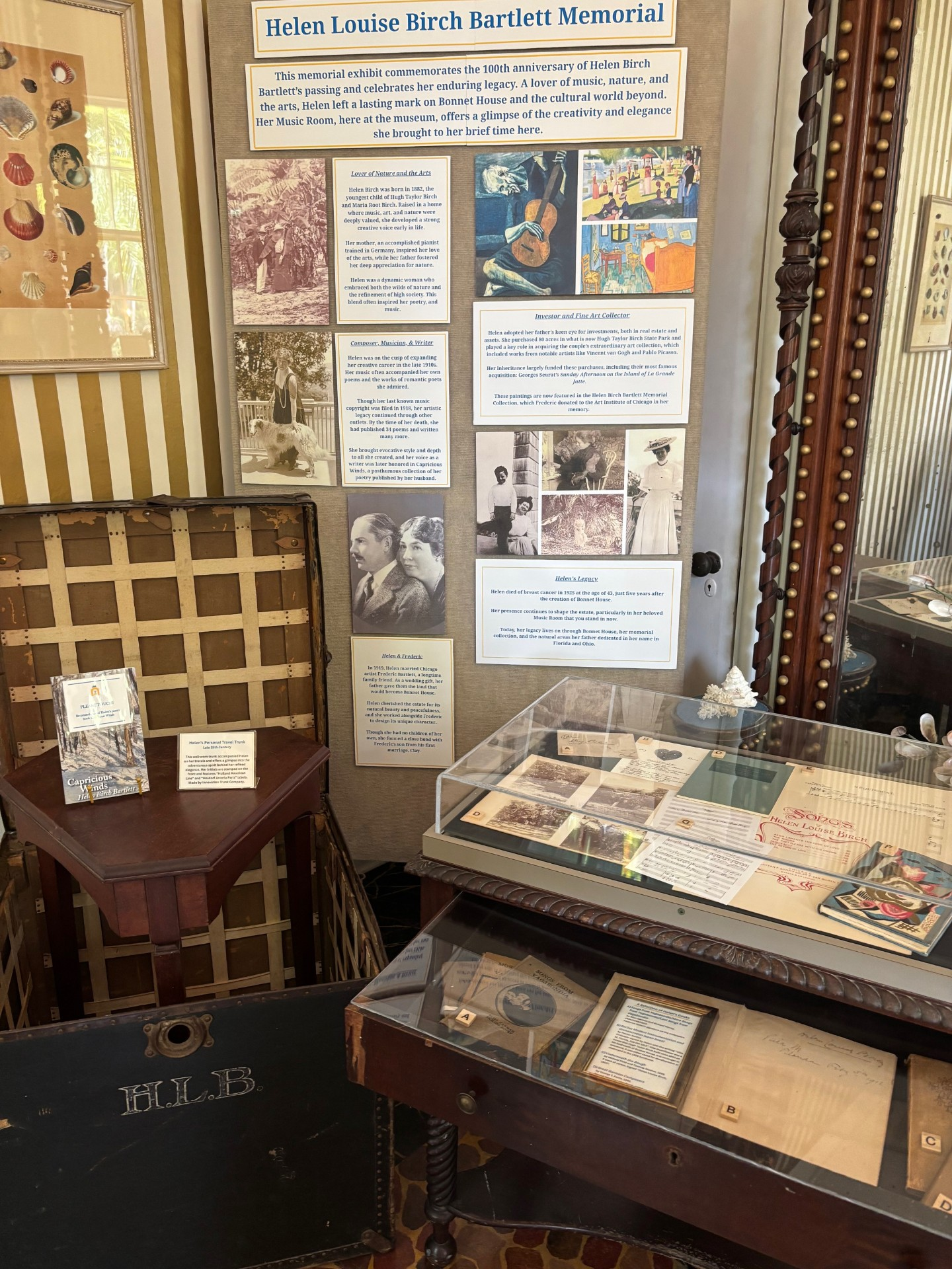 Rotating Exhibits - Bonnet House